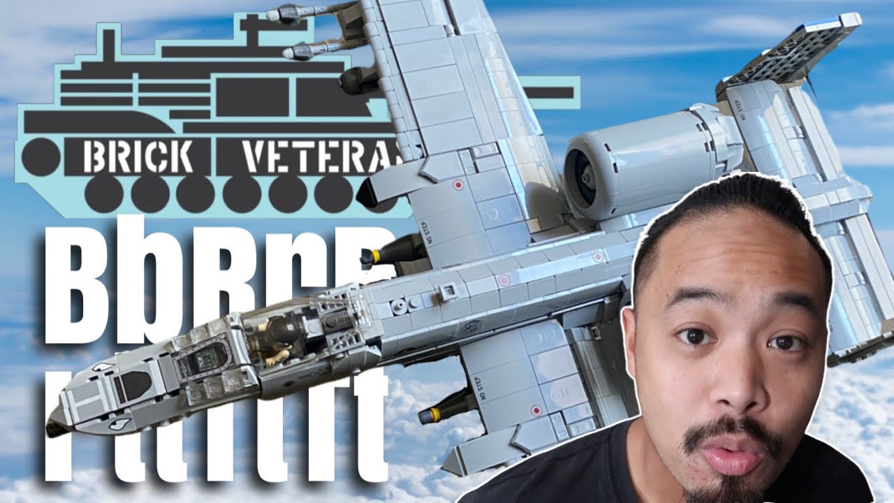 Brick Veteran | A-10c | Custom LEGO Military Fighter Jet - YouTube