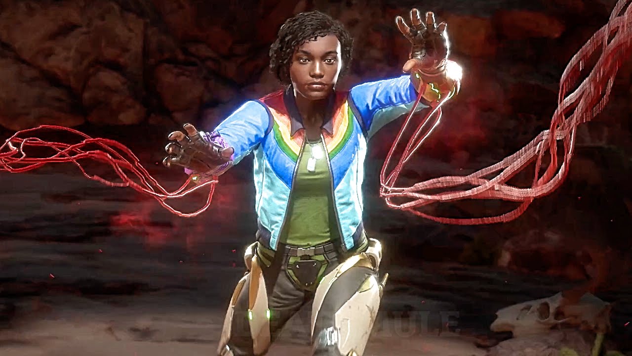 MK11 Jacqui Briggs Performs All Ninja Fatalities - YouTube