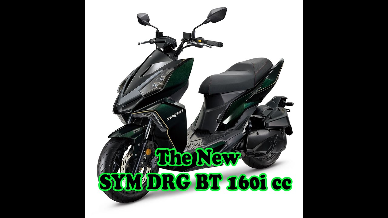 SYM DRG BT 160cc Setup - YouTube