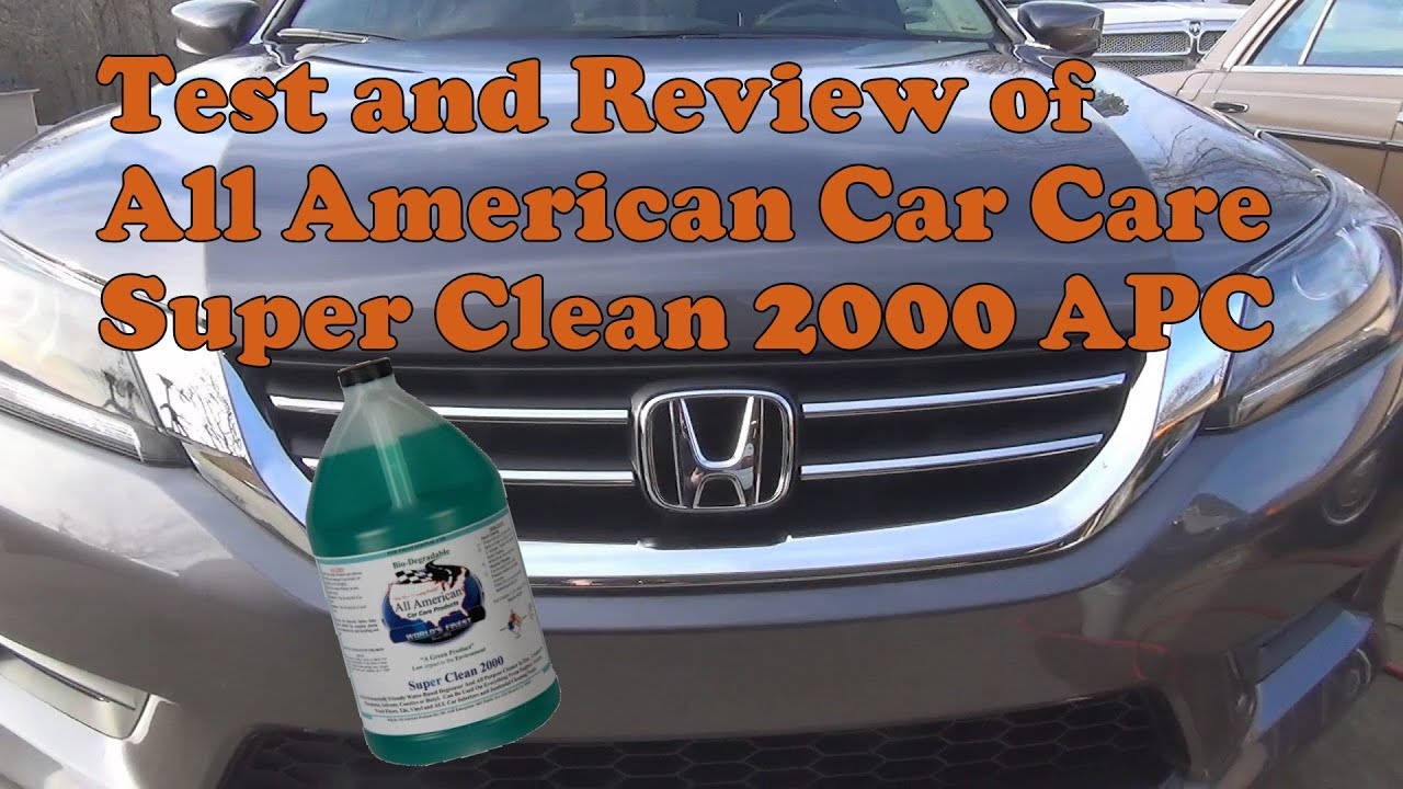 Product Review of the All American Super Clean 2000 APC - YouTube