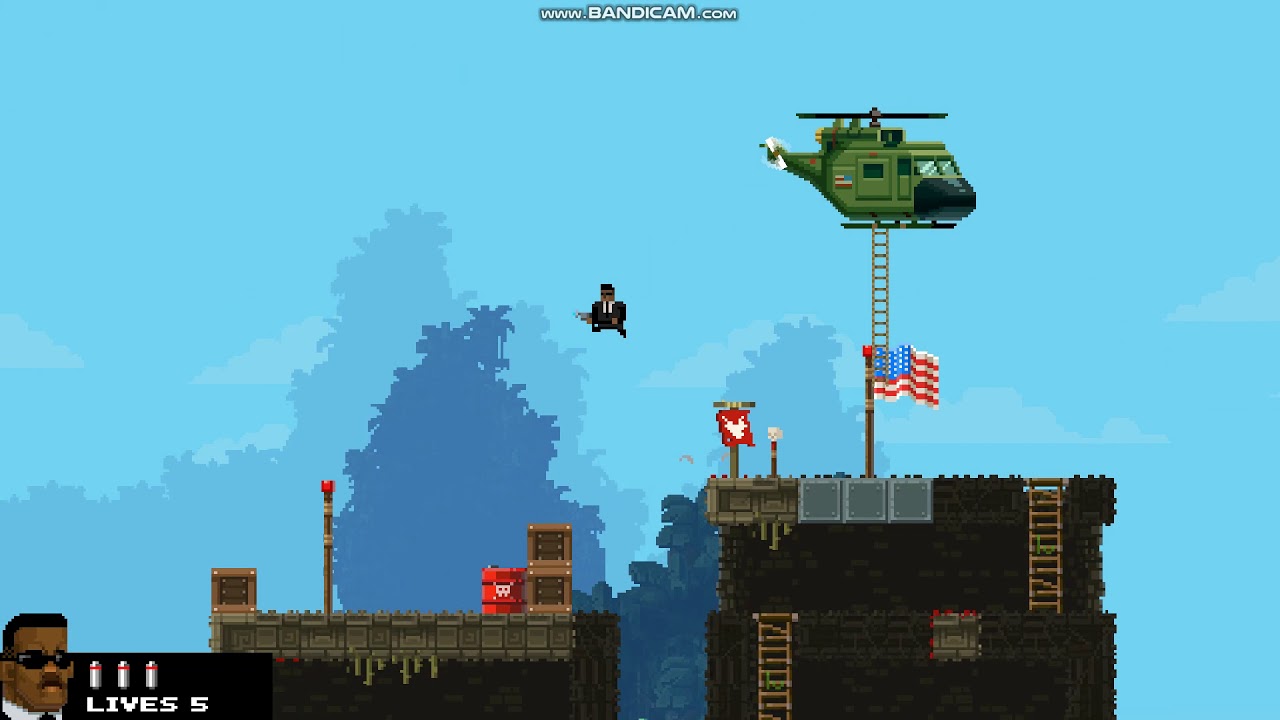 *SO FUNNY* 3 Minutes of Wrecking Broforce Helis - YouTube