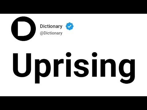 Uprising Meaning In English - YouTube