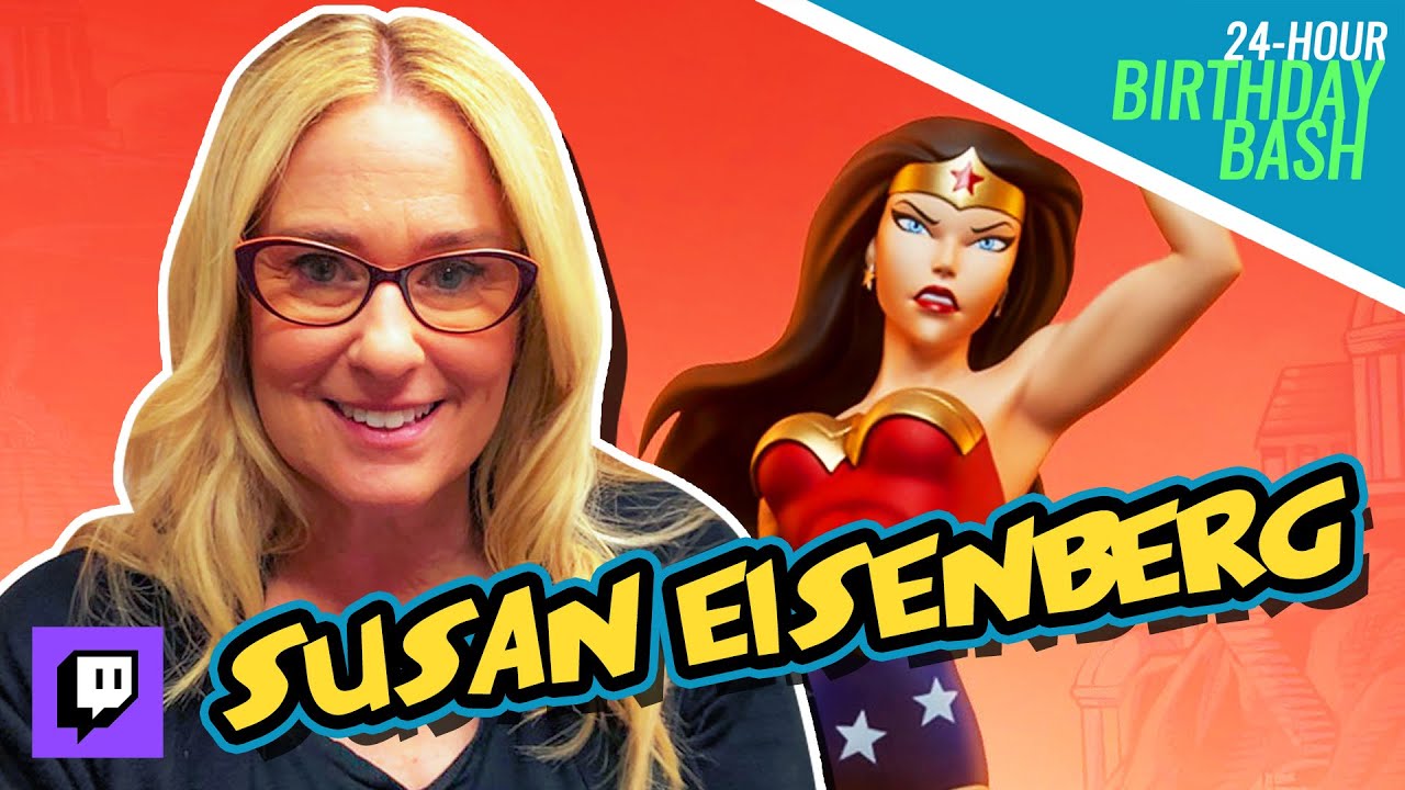 Susan Eisenberg Answers Your WONDER WOMAN Questions! (24-Hour Birthday ...