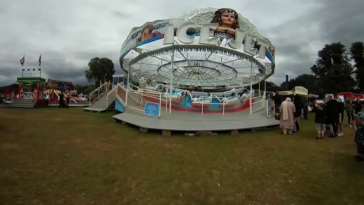 4K 360 Fun Fair video: ICE JET - YouTube