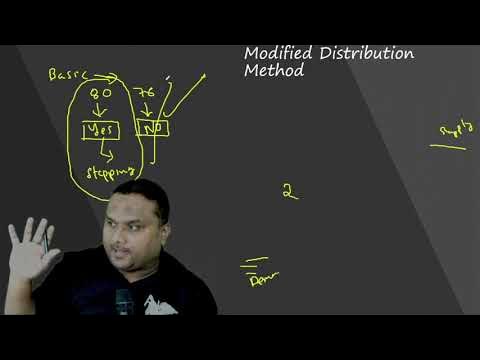 Modified Distribution Method- Transportation Problem, #UV Method, # ...