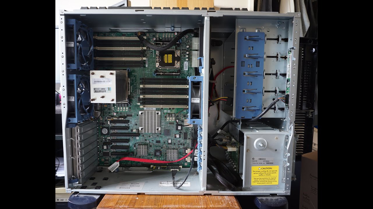 2021-05-02 HP ProLiant ML350 G6 Server - YouTube