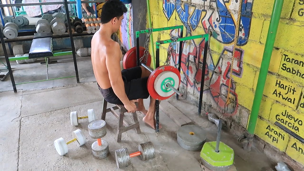 How To Make Homemade Calf Raise - YouTube