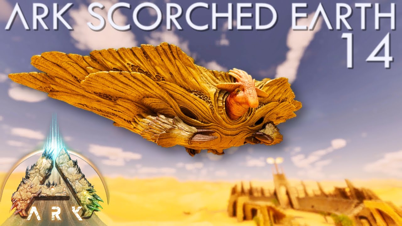 Gentle Giant Oasisaur Taming on Ark Scorched Earth Ascended E14 - YouTube