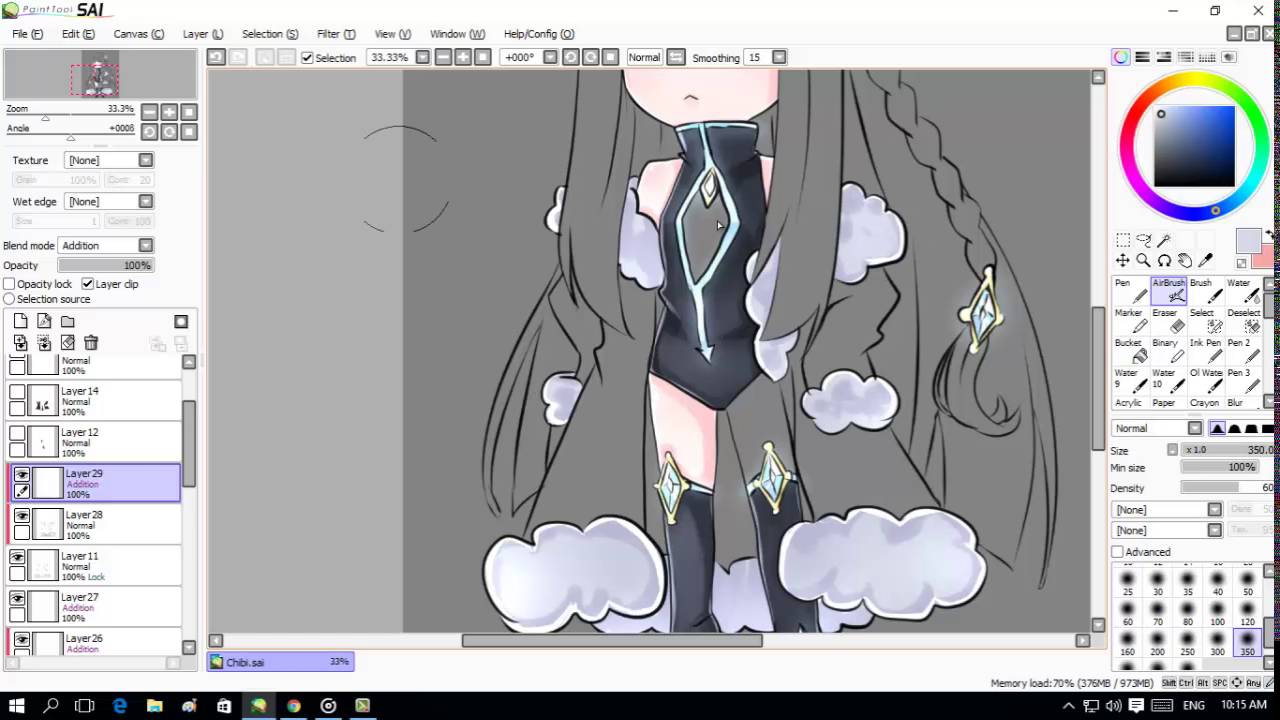 (speedpaint) Shiro [color] part 2 - YouTube