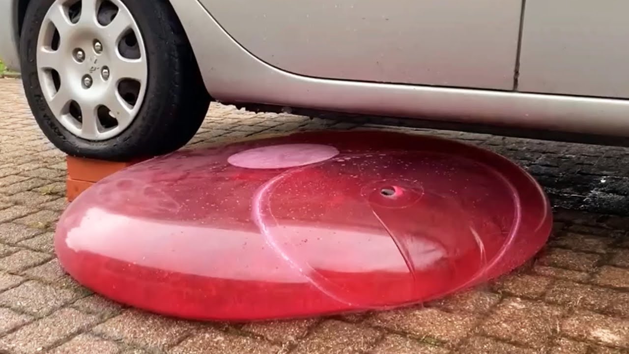 Experiment Car Vs Water Balloon & Soft Things ! Crushing Crunchy & Soft ...
