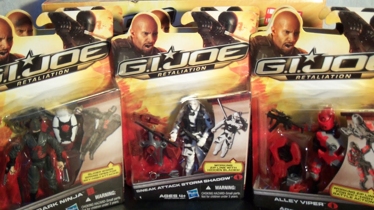 Target Clearance Gi Joe Retalliation Figures Toy Sale Haul - YouTube