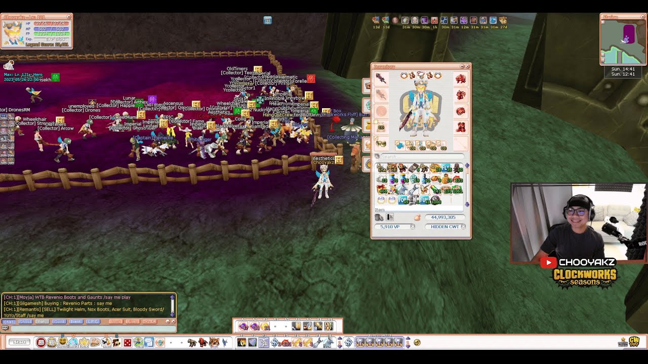 🔴LIVE: Clockworks Flyff Season 5 - YouTube