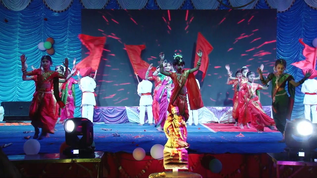 Svvs school Sillod/Bharadi मराठ मोळ लेण गीत class 3rd - YouTube