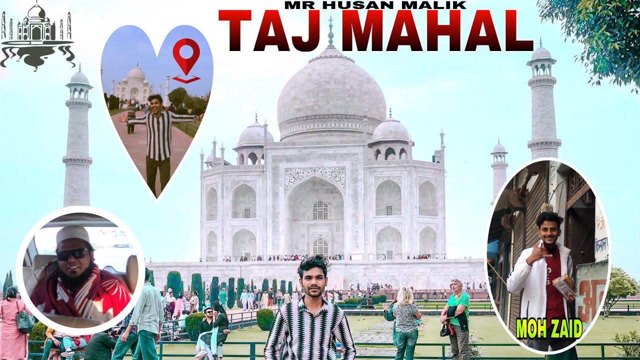 vlog: TAJ MAHAL || FINALLY ONE DREAM COMPLETED ||INDIA BEAUTIFUL ...