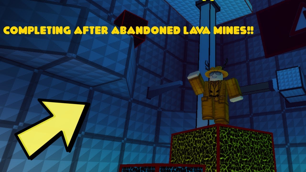 COMPLETING AFTER ABANDONED LAVA MINES!! FE2 Map Test Roblox - YouTube