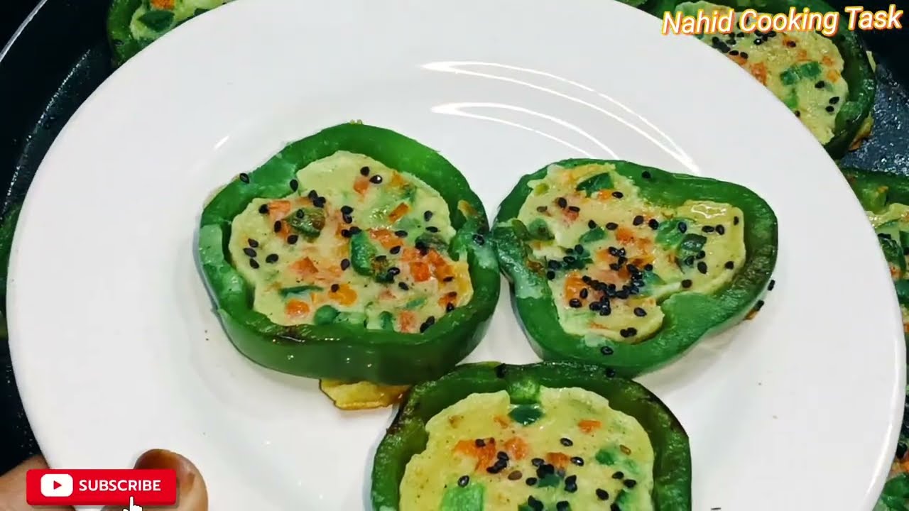 Ramazan special iftar recipe | Simla mirch rings | Simla mirch ka nasta ...