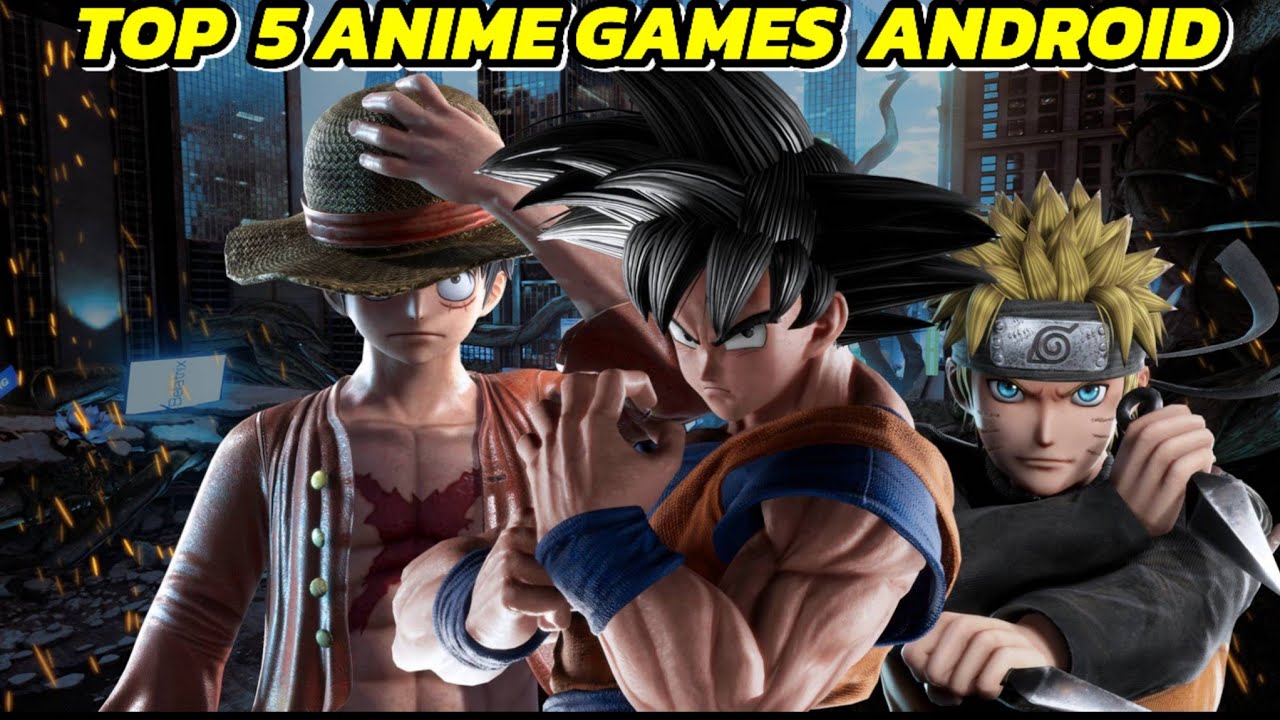 TOP 5 Anime Games for Android Must play Once in your Life 😱 - YouTube