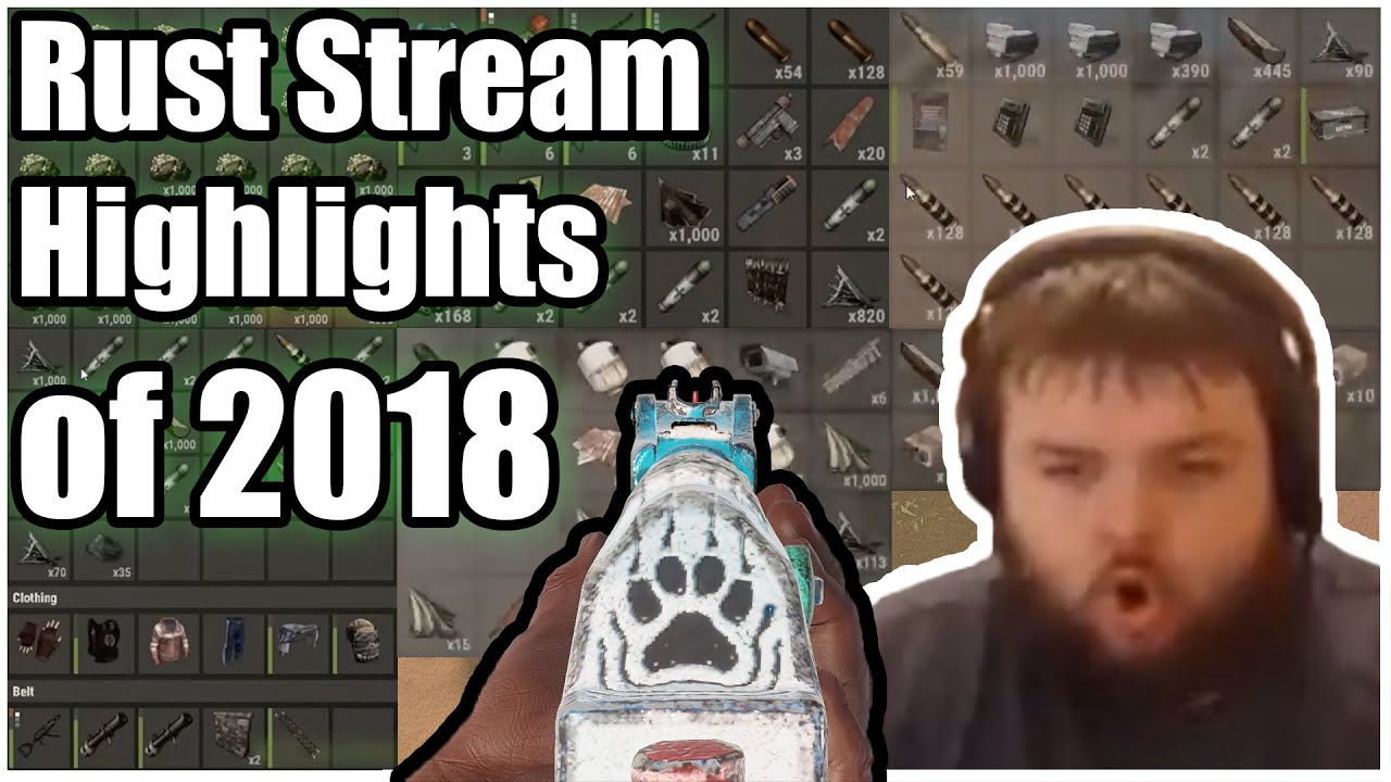 Rust Stream Highlights of 2018 - YouTube