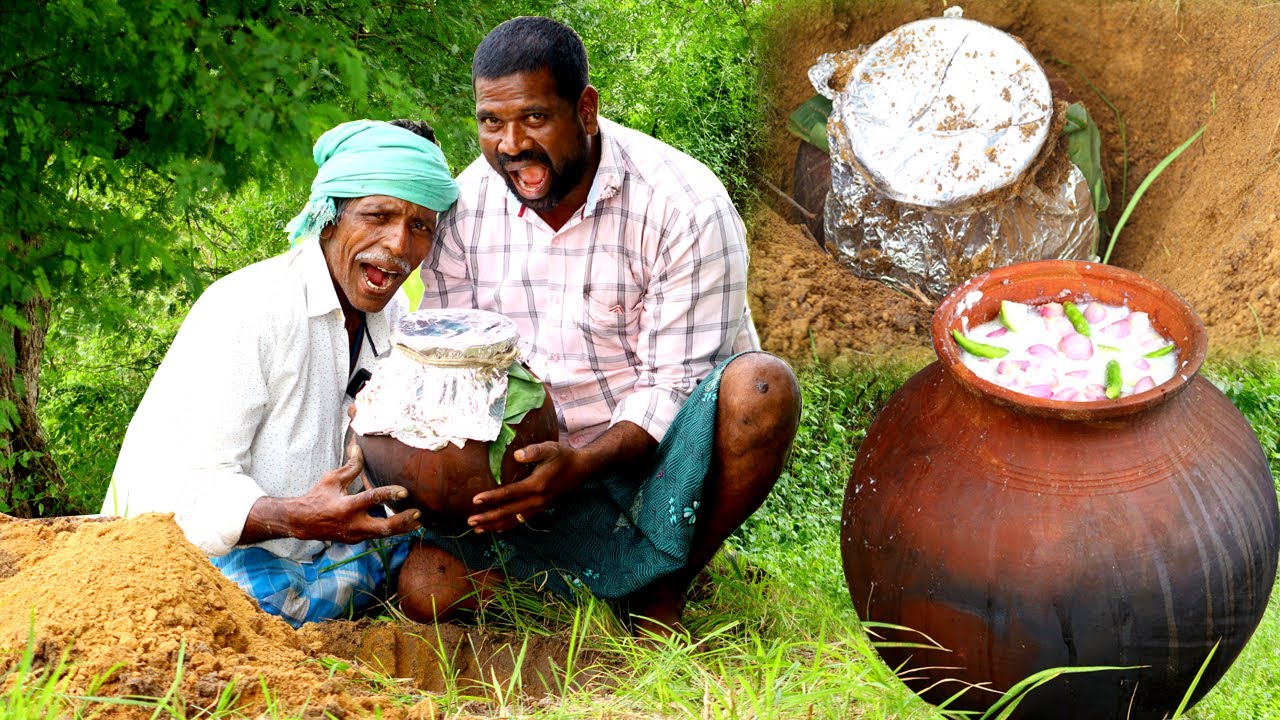 SUNDA KANCHI RECIPE IN TAMIL | Healthy Food Recipe | VILLAGE KITCHEN ...