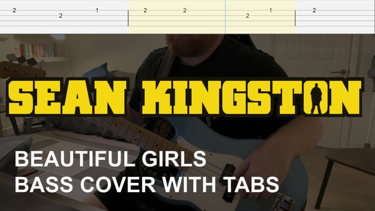 Sean Kingston - Beautiful Girls (Bass Cover with Tabs) - YouTube
