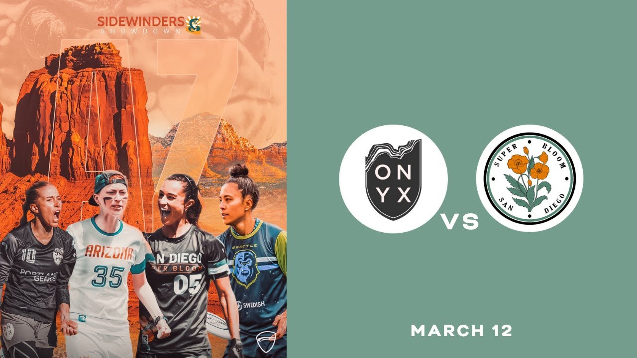 Oregon Onyx vs San Diego Super Bloom | Sun 3.12 at 10am MT ...