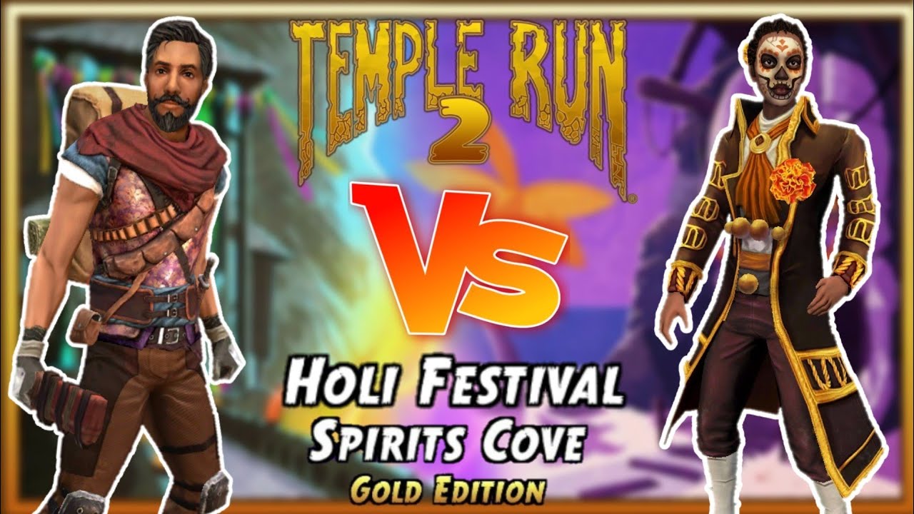 Rahi Raaja VS Simone Davies Marigold Holi Festival Temple Run 2 - YouTube