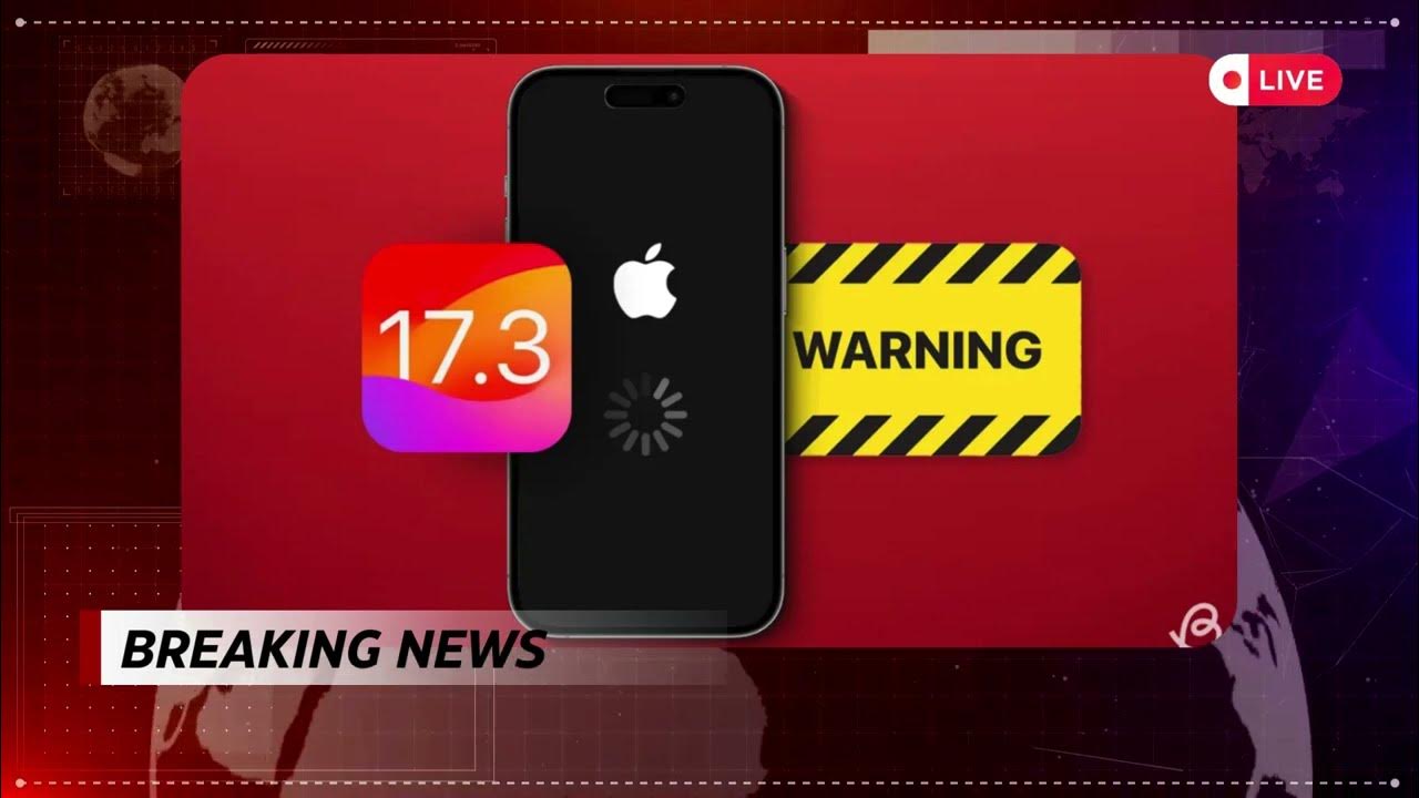 iPhone Goes Bananas! Apple Pulls Buggy iOS 17 3 Beta After Boot Loop Nightmare FIX & Back Tap ...