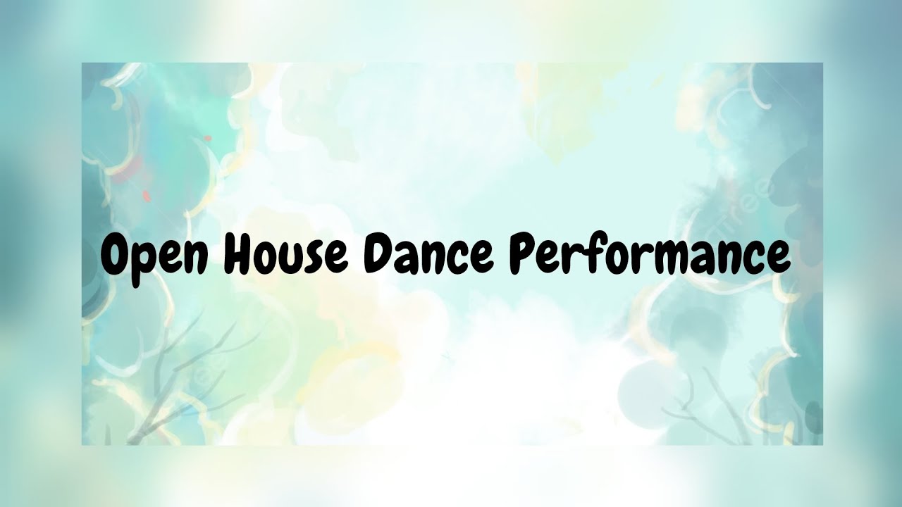 Open House Dance Performance 2025 | Just clownin' around 🌈| Aanya's ...