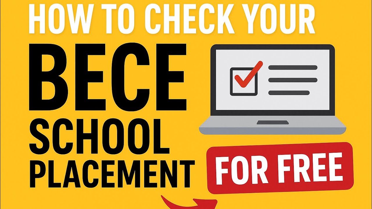 How to Check Your BECE School Placement for Free #BECE #SchoolPlacement ...
