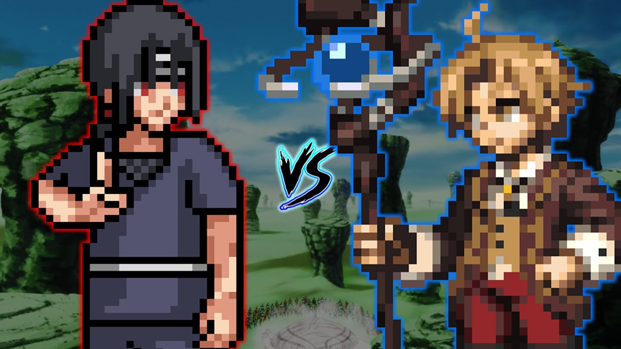 🤬ITACHI SUSANOO VS RUDEUS IN JUMP FORCE MUGEN - YouTube