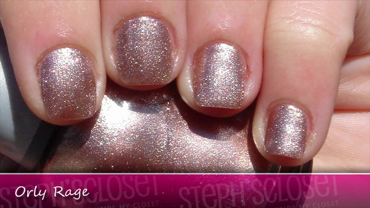 Orly Foil FX Spring Nail Polish Collection - YouTube