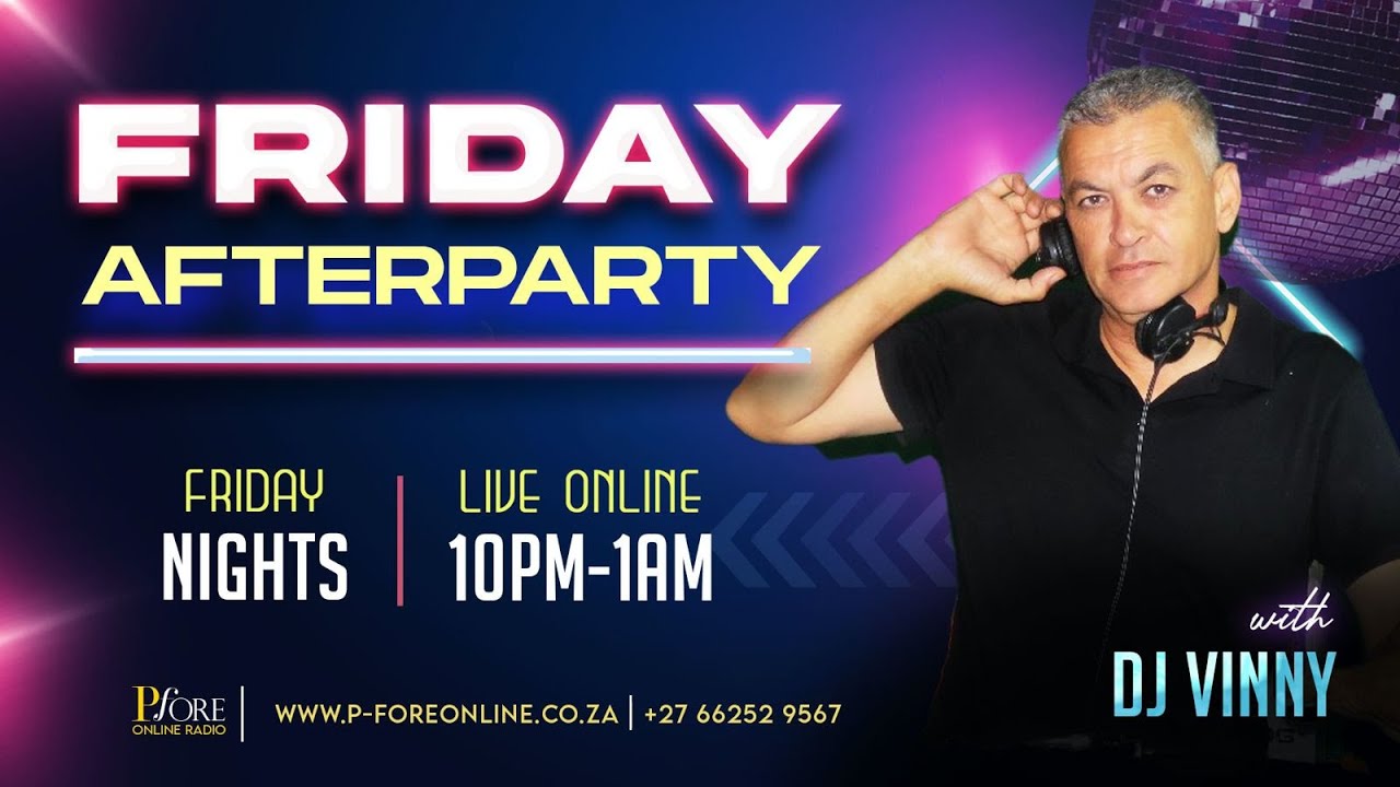 Friday After Party With DJ Vinny (19 Sept 2025) - YouTube