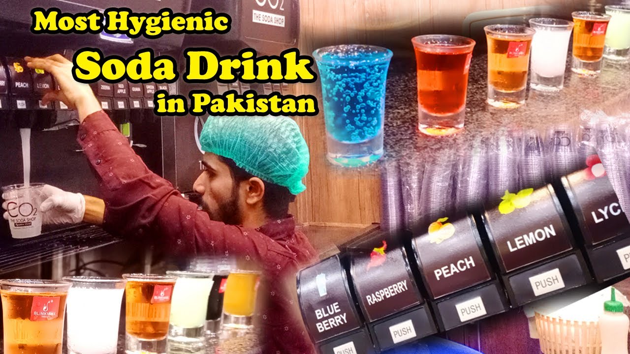 Most Hygienic Soda Drink in Pakistan | Street Food Soda Drink ...