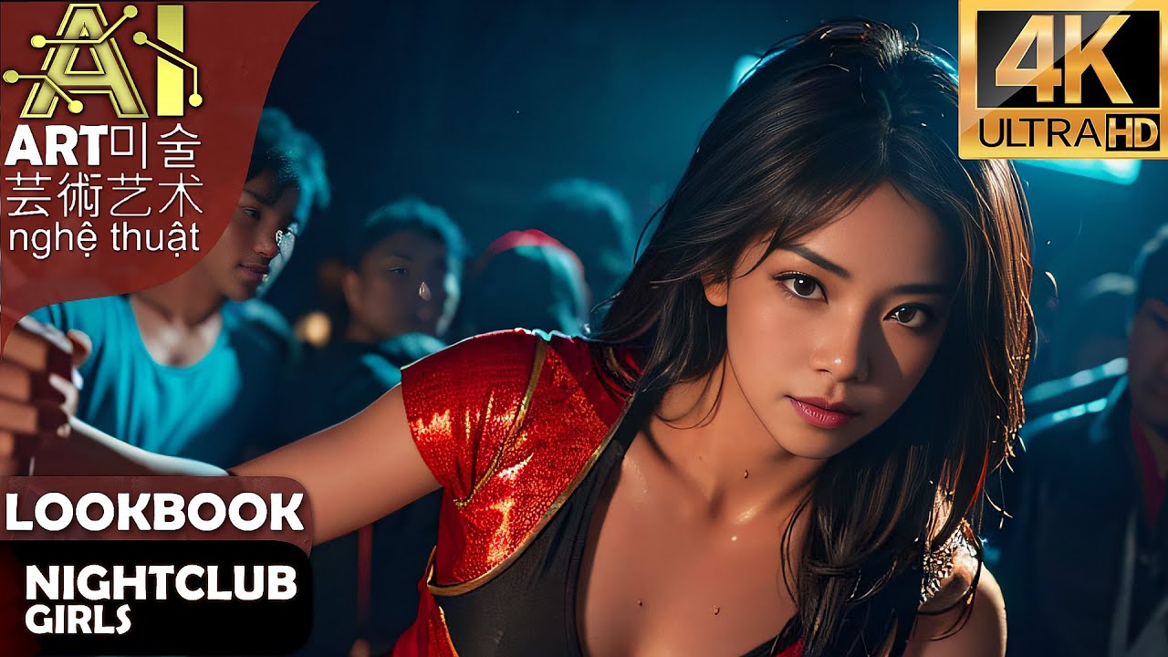 4k Nightclub Vixens Ai Art Lookbook Of Girls Embracing The Nightlife In Style Youtube