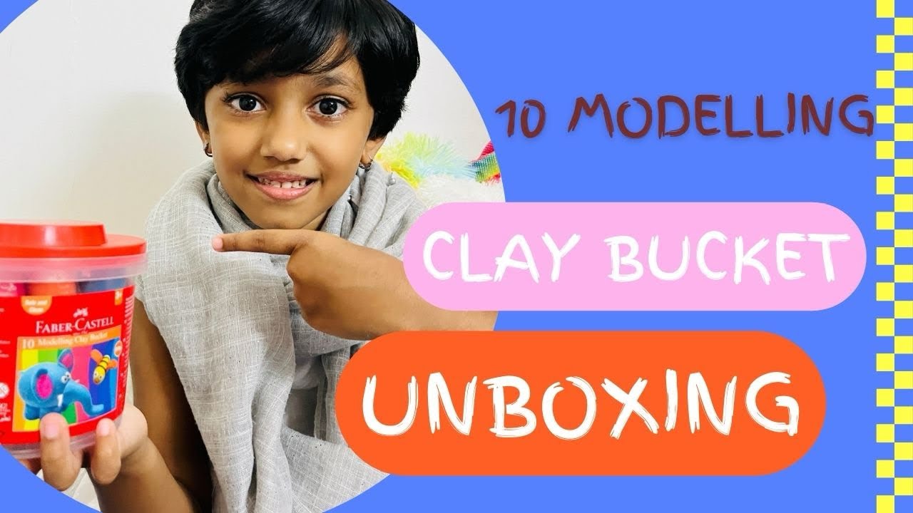 UNBOXING,Faber Castell Modelling clay bucket 😱 - YouTube