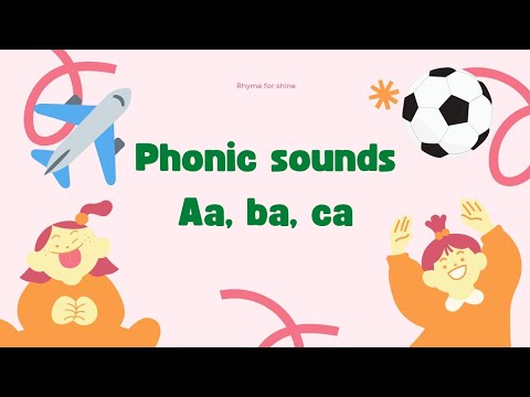 rhymeforshine- phonic sounds Aa, baa, caa..makes learning easier ...