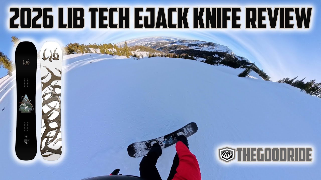 Lib Tech 2026 Ejack Knife Snowboard Review - YouTube