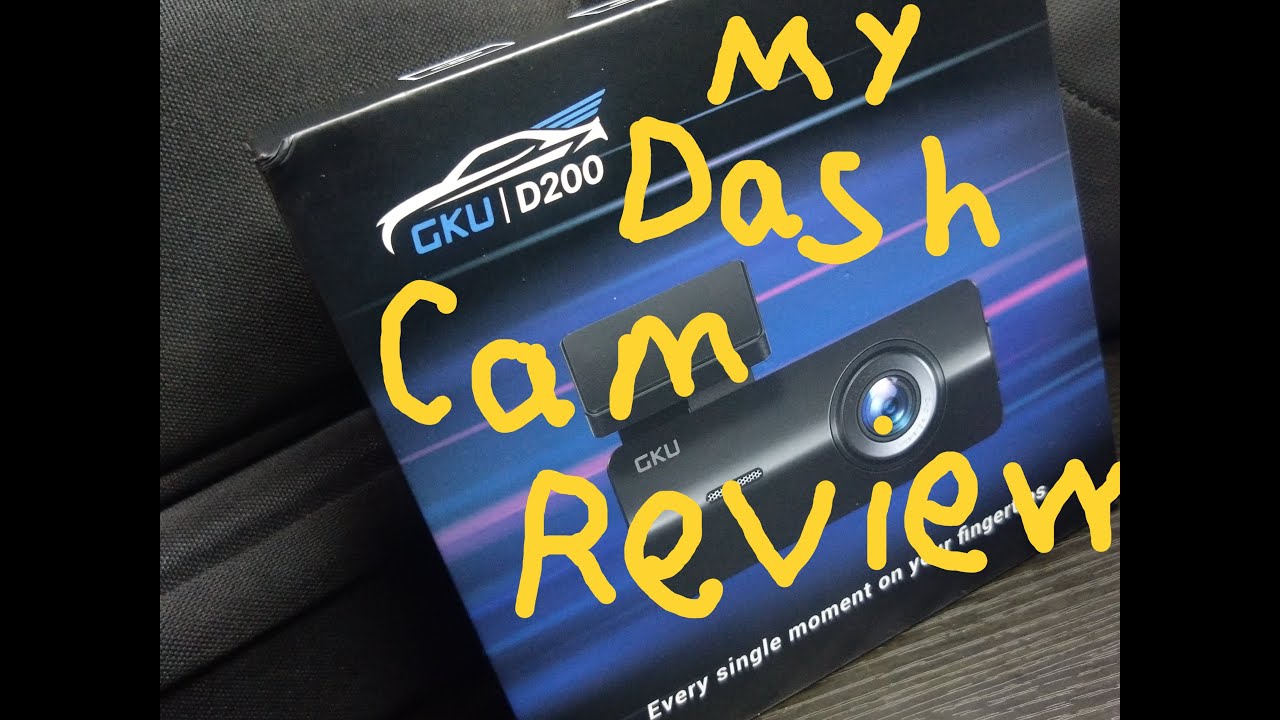 My review on GKU D200 Dash Cam - YouTube