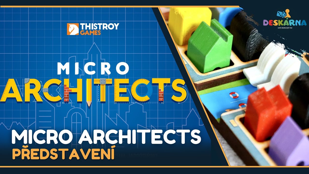 Micro Architects - Malá a chytrá deskovka o budování města míří na Gamefound 🏠⛵️ - YouTube