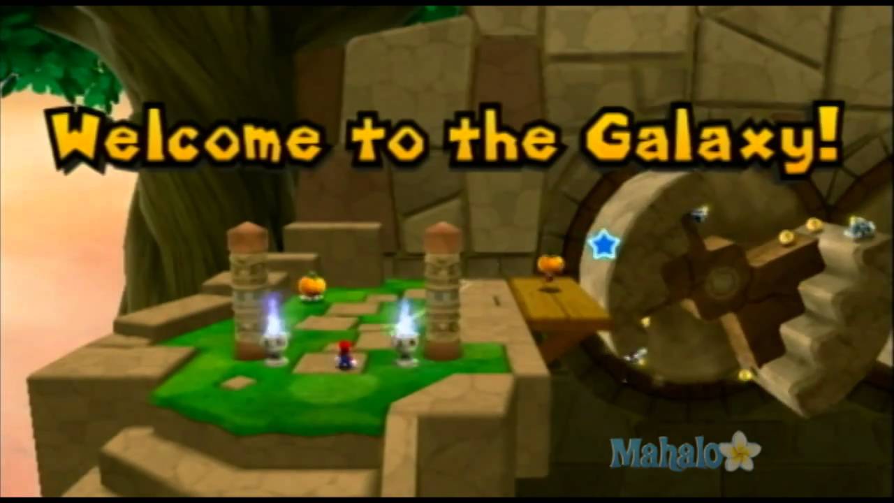Super Mario Galaxy 2 Walkthrough - Clockwork Ruins Green Star 1 - Star ...