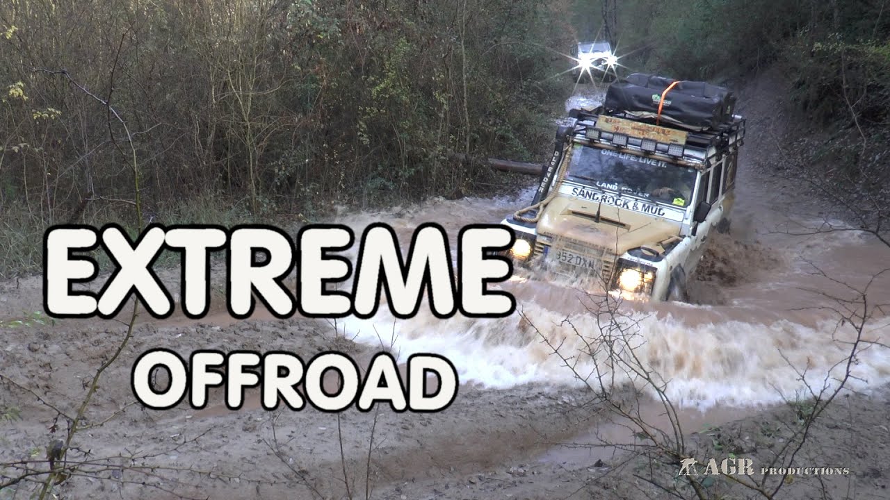EXTREME OFFROAD 4WD LAND ROVER DEFENDER - YouTube