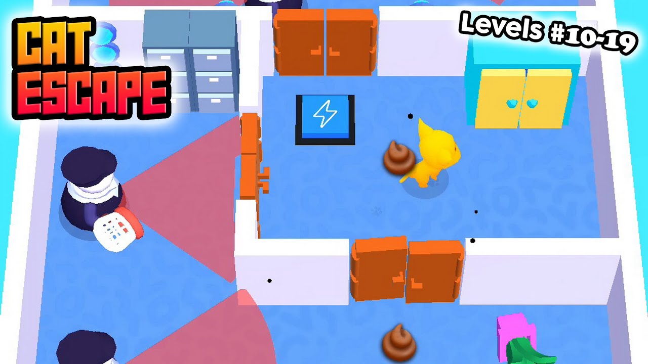 Cat Escape levels 10-19 | GamePlay Mobile Games - YouTube