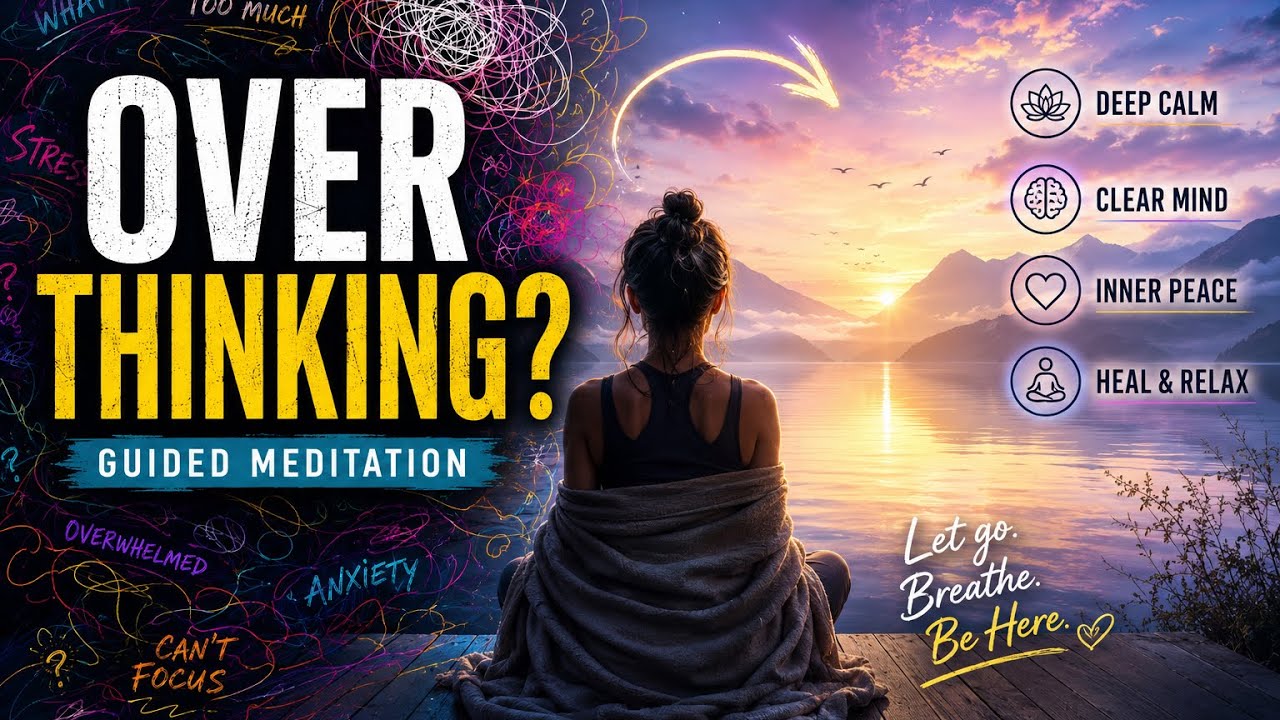 Guided Meditation for Beginners | Relaxing Visuals for Deep Calm ...
