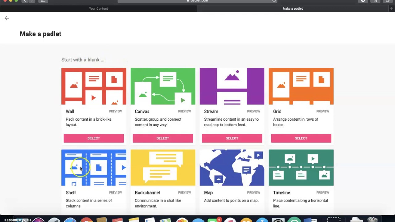 EDUC 546- Padlet Creation Tutorial - YouTube