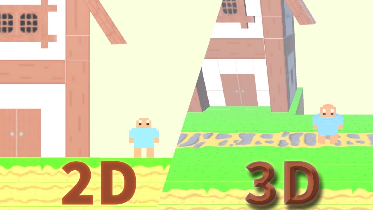 I Made A Multidimensional Game - YouTube