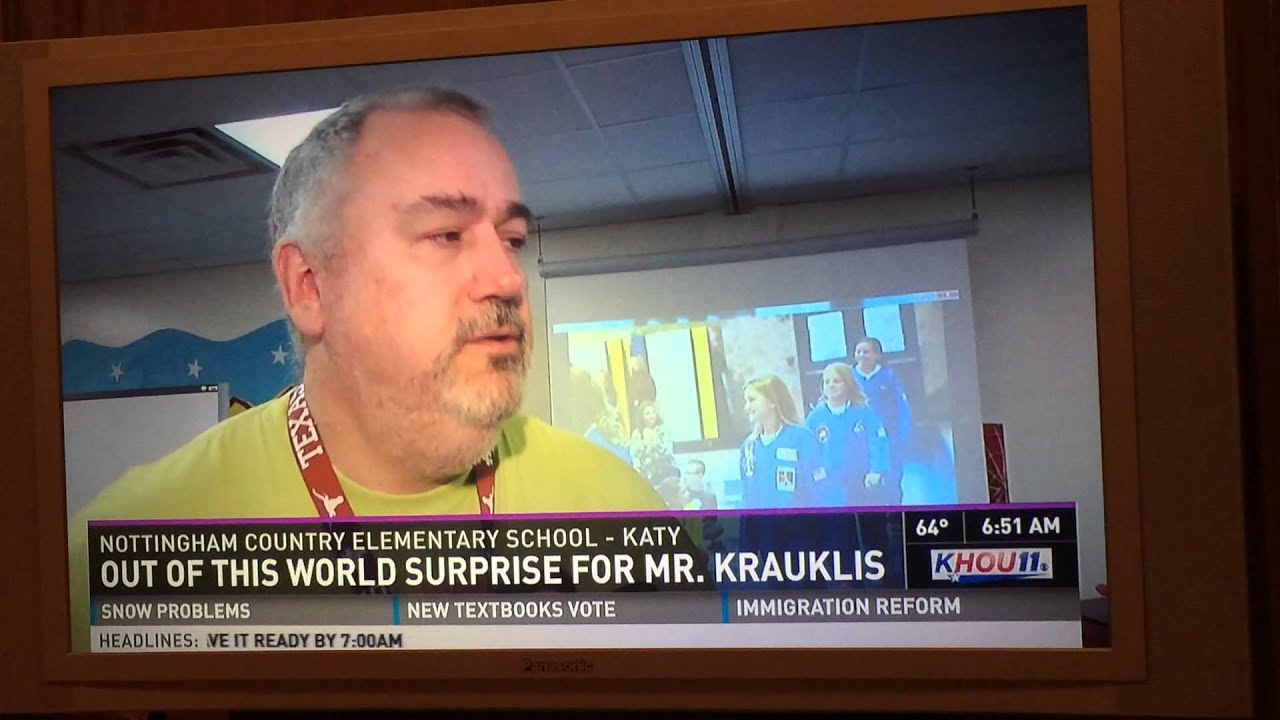 Nottingham Country Elementary 5th Grade Aerospace with KHOU11 Surprise ...