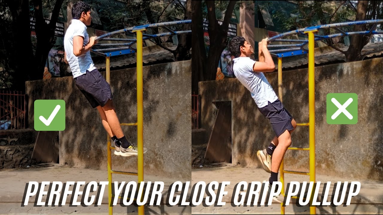 How to Do Close-Grip Pull-Ups 💪for beginners - YouTube