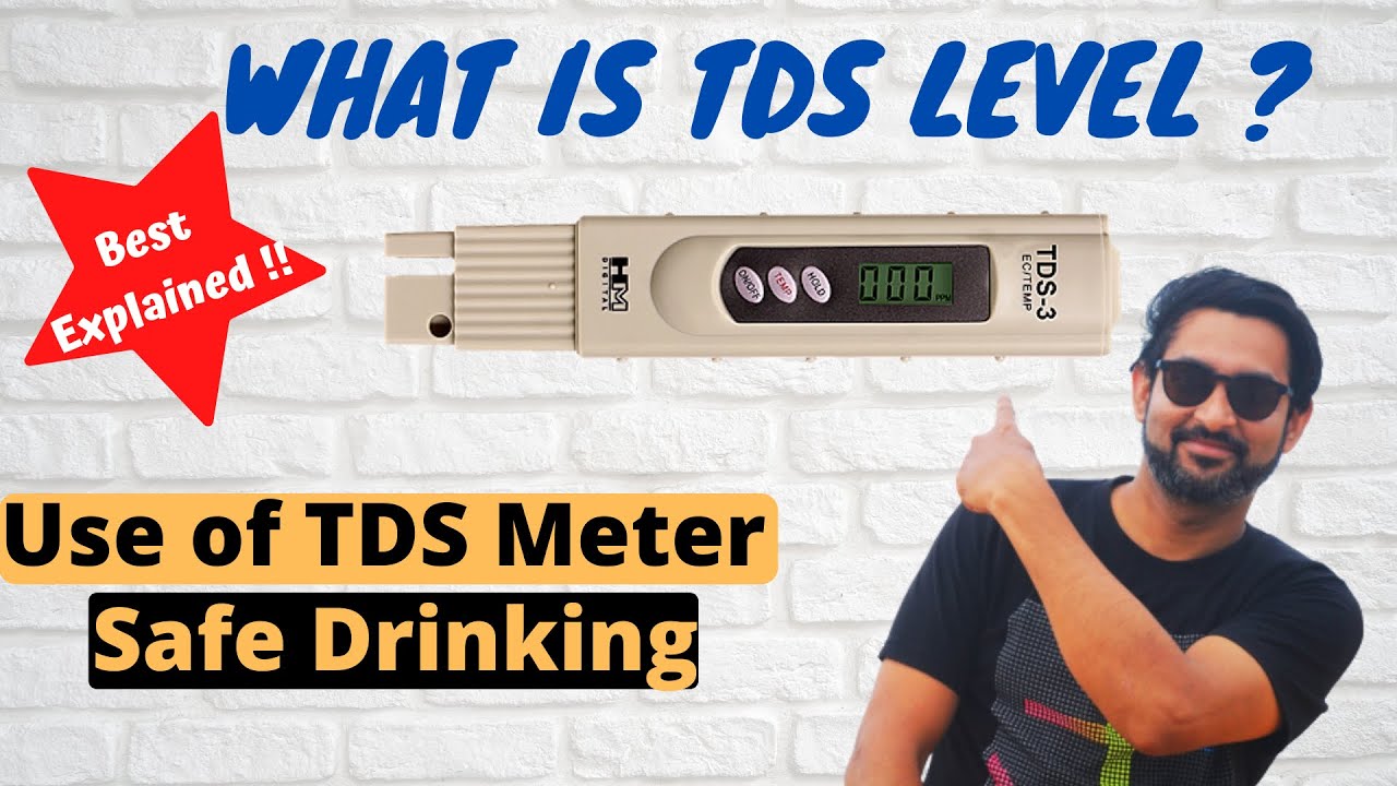 TDS level in Drinking Water 🚰| TDS Meter Use| TDS Level Practically ...