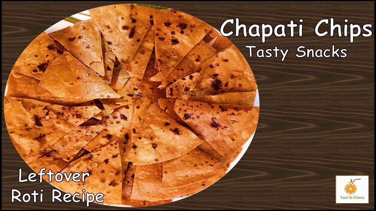 Leftover Chapati chips | basi roti ke chips | बासी रोटी चिप्स | बची हुई ...