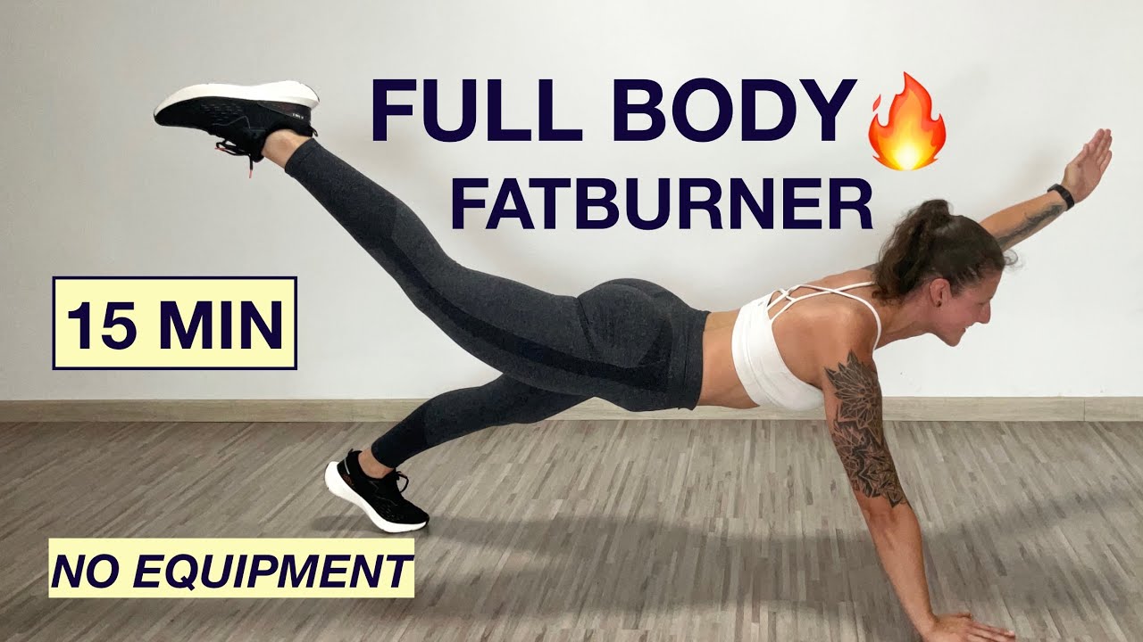 FULL BODY WORKOUT // FATBURNER workout INTENSE // HIIT workout // 15 ...